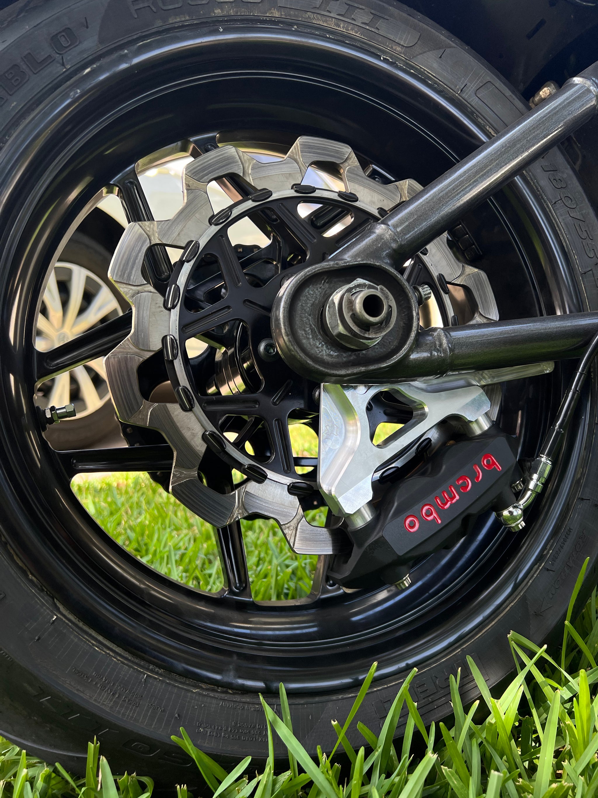 Rear Radial Caliper Mount Bracket - M8 Softail – Twisted T Industries